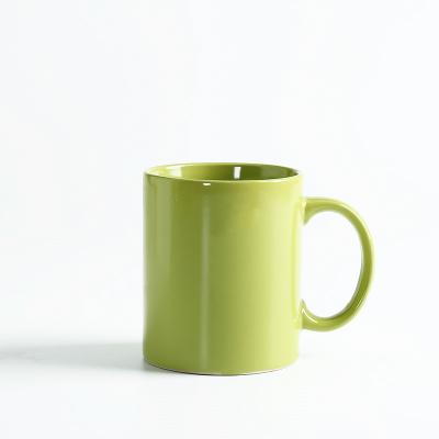 China Full Glazed Ceramic Milk Cup 8.2cm x 9.7cm Custom Color Pattern OEM for sale
