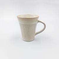 China 280ml 10oz Ice Crack Glazed Ceramic Drinking Mugs Simple Home Use for sale