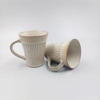 China 280ml 10oz Ice Crack Glazed Ceramic Drinking Mugs Simple Home Use for sale
