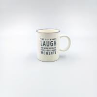 China 10 Oz New Bone China Mugs Coffee Mug,  Ceramic Small Cup With Custom Logo for sale
