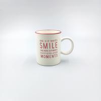 China 10 Oz New Bone China Mugs Coffee Mug,  Ceramic Small Cup With Custom Logo for sale