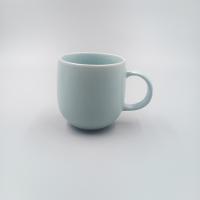 China Hand Grip Personalized Ceramic Stoneware Mugs , 13 Oz Coffee Cups for sale