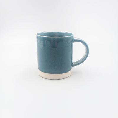 China SGS 16OZ Ceramic Stoneware Mugs Modern Style With Antiskid Base for sale
