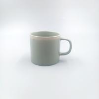 China 10oz Double Glazed Custom Ceramic Coffee Mug Microwave Safe Dishwasher Safe for sale