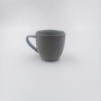 China Handmade Reactive 230ml Ceramic Stoneware Mugs , 8 Oz Ceramic Coffee Cups for sale