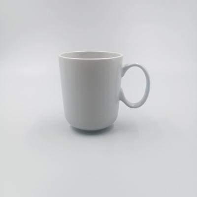 China 13 oz Smooth Frosted Bone China Coffee Mugs Minimalist Style Customizable for Hotels Restaurants for sale