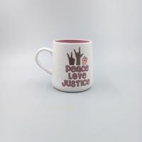 China 18oz Hand Painted Ceramic Stoneware Mug 520ml Coffee Cup for Thanksgiving for sale