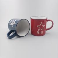 China 9oz Customized LFGB Approval Ceramic Stoneware Mugs Fully China for sale