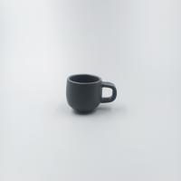 China Color Glazed Ceramic Matte Mini Coffee Cup for sale