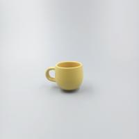 China Color Glazed Ceramic Matte Mini Coffee Cup for sale
