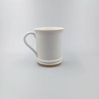 China Bright Cup Inside And Glazed Matte Ceramic Coffee Cup Outside for sale