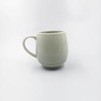 China Most Popular Big Belly Shape Ceramic Mug With Customized Color And Logo for sale