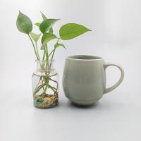 China Most Popular Big Belly Shape Ceramic Mug With Customized Color And Logo for sale