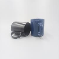 China Black Ceramic Big Capacity Promtional Mug Stoneware Drinkware Type Cheap Ceramic Mug for sale