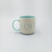 China AB Grade Customized White Ceramic Coffee Mug Modern As Gifts for sale