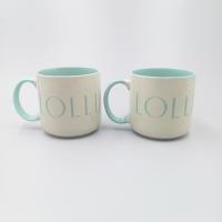 China AB Grade Customized White Ceramic Coffee Mug Modern As Gifts for sale