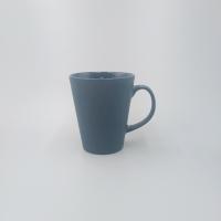 China New Bone China Ceramic Matte Glaze Coffee Mug 8.9cm Customizable Color for Hotel Restaurant for sale