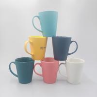 China Wholesale New Bone China White Coffee Cup 13oz Custom Logo OEM Microwave Safe for sale