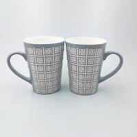 China Ceramic Silk Screen Cheap Mug New Bone China 16oz Coffee Mug for sale