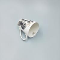 China Glazed Porcelain Tea Coffee Cup 13oz Wholesale Promotional Mugs with Animal Design Custom Logo for sale