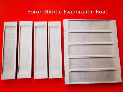 China Boron Nitride Evaporation Boat 150mm x 30mm x 10mm for Vacuum Metallizing for sale