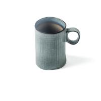 China Irregular Ice Crackle Ceramic Glaze Milk Coffee Round Mug With Handle for sale