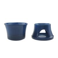 China Kitchen Dinnerware Ceramic Chocolate Fondue Set For Icecream Cheese for sale