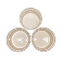 China Ceramic 6 Sets Souffle Pudding Bowls Small Pie Pan For Dessert Cooking for sale