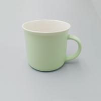China Custom Matte Glaze Enamel Coffee Mug 15oz Ceramic Porcelain OEM ODM for sale