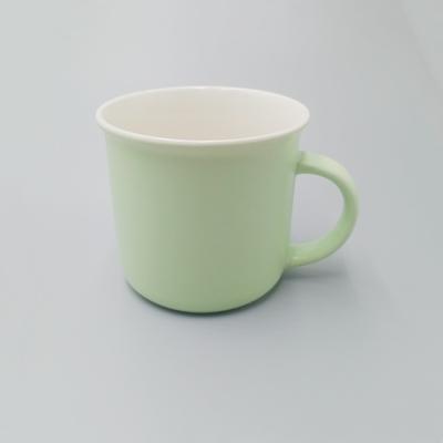 China Custom Matte Glaze Enamel Coffee Mug 15oz Ceramic Porcelain OEM ODM for sale