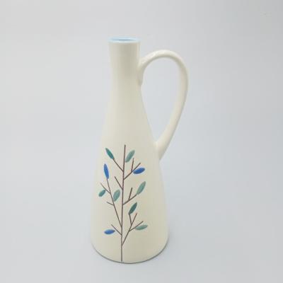 China Custom Hand Painted Ceramic Vase Set Decorative Porcelain Flower Vase 1000pcs MOQ for sale