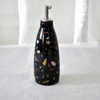 China Olive Oil Ceramic Container Set Porcelain Vinegar Bottles In Storage Jars for sale