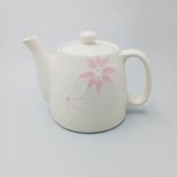 China Hand Painted Glazed Earthenware Teapot 1000pcs MOQ Custom Size OEM Food Safe for sale