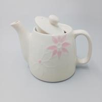 China Hand Painted Glazed Earthenware Teapot 1000pcs MOQ Custom Size OEM Food Safe for sale