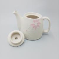 China Hand Painted Glazed Earthenware Teapot 1000pcs MOQ Custom Size OEM Food Safe for sale