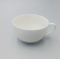 China Custom Ceramic Coffee Cup Set with Saucer OEM 1000 Sets MOQ Microwave Safe for sale
