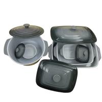 China Custom Ceramic Casserole Cookware Set OEM Microwave Dishwasher Safe 1000 Sets MOQ for sale