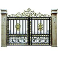 China Outdoor Anti Corrosive Rot Proof Wrought Iron Gate for sale