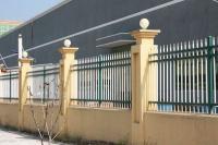 China Modern Design Wrought Iron Fence Railing Waterproof Environmentally Friendly for sale