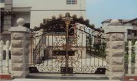 China Galvanized Steel Cast Iron Door Anti Cracking Easily Assembled Black Color for sale