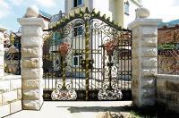 China Courtyard Decorotive Morden Iron Gate, Europeanism Garden Gate Water Proof for sale