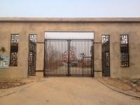 China Villa Wrought Morden Iron Gate Rustproof Hot Dip Galvanized After Welding for sale