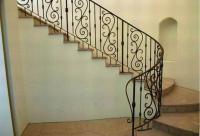China Hot Dip Galvanized Cast Iron Banister Rails Erosion Resistance Easy Install for sale