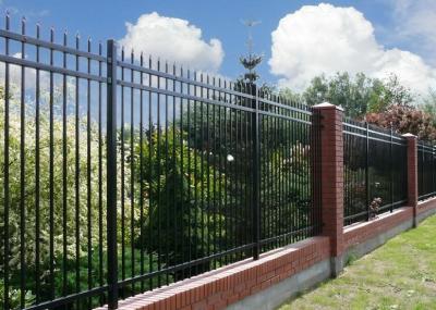 China Powder Coating Cast Iron Balcony Railing Anti Rust , Balcony Rod Iron Railing for sale