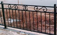 China Contemporary Ornamental Balcony Railings Cast Iron Handrails For Stairs for sale
