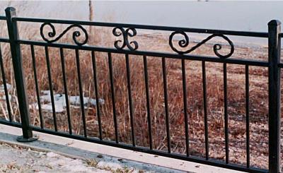 China Contemporary Ornamental Balcony Railings Cast Iron Handrails For Stairs for sale