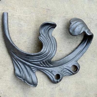 China Powder Coating Wrought Iron Ornaments For Stair Railings / Handrails for sale