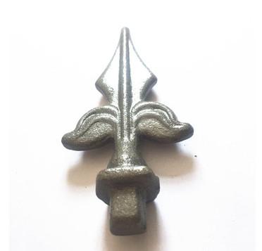 China Mild Steel Wrought Iron Ornaments Handrail Fittings Forged Welding Rustproof for sale