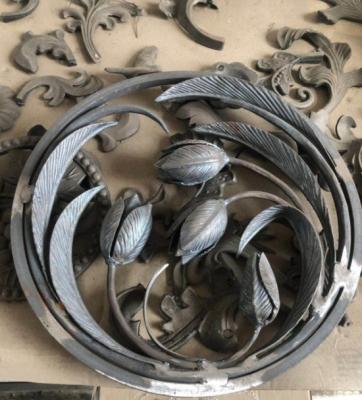 China ISO9001 Cast Iron Ornaments Decorative Iron Panels Antirust Oil Surface Finish for sale
