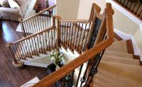 China Wear Resistant Cast Iron Stair Railing Rustproof For Outdoor / Indoor Stairs for sale